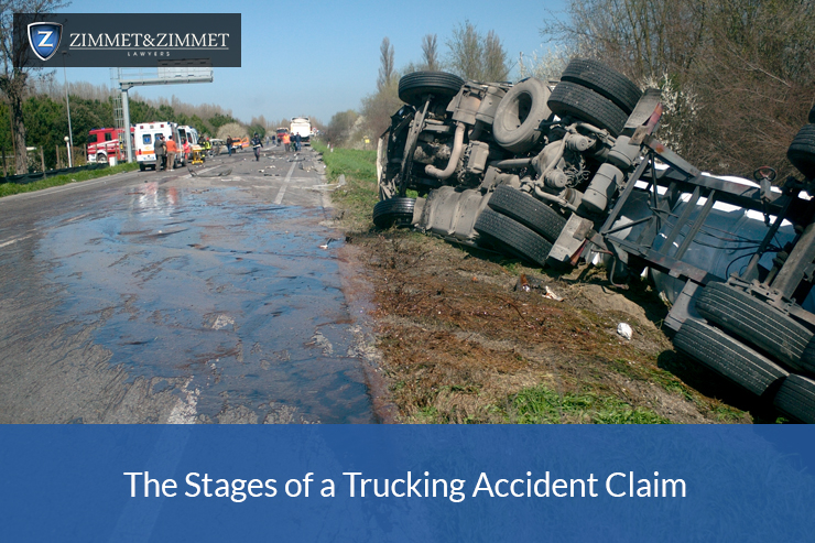 The Stages of a Trucking Accident Claim - Zimmet & Zimmet