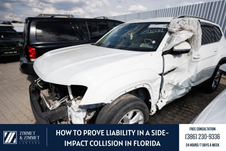 How to Prove Liability in a Side-Impact Collision in Daytona Beach